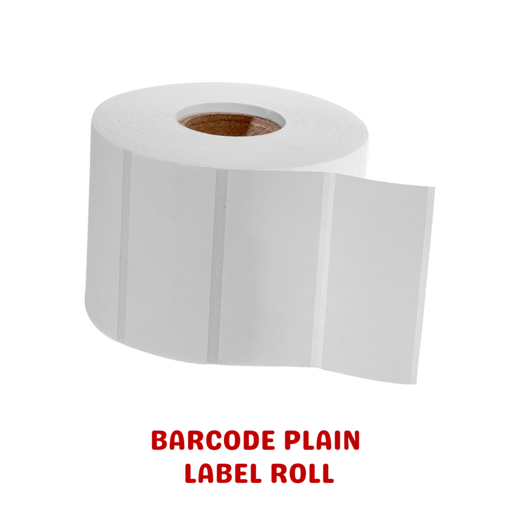 Barcode Plain Label Roll – MM Labels